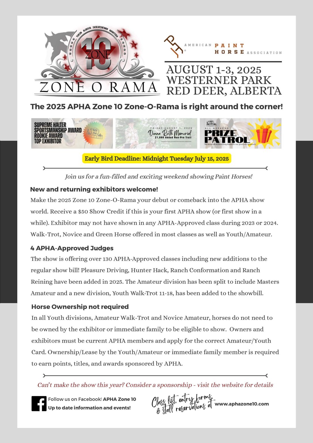 Enter – APHA Zone 10